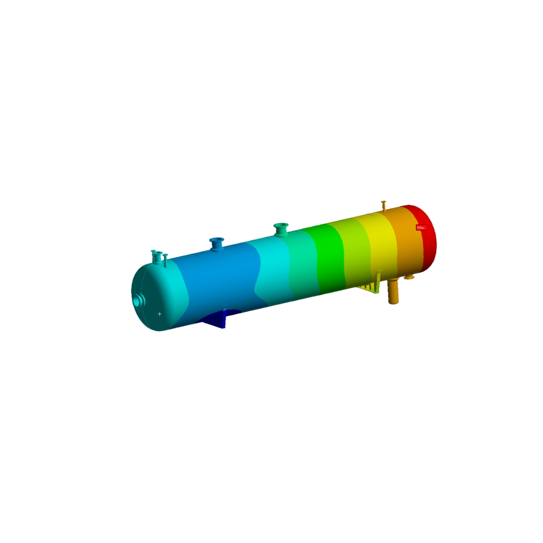 Engineering Case Study: FEA Analysis of Sour Condensate Flash Drum ...